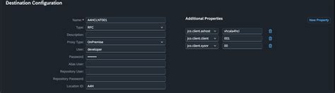rfc adapter in the iflow development
