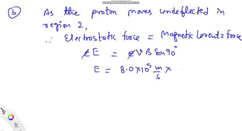 Solved A Proton Is Initially At Rest And Moves Through Three Different