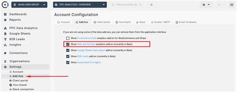 How To Add Paid Advertising Platform Connections To Octoboard Ppc