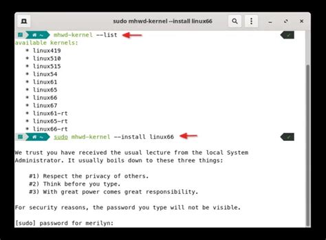 How To Install Linux Kernel Or In Manjaro Linux FOSTips