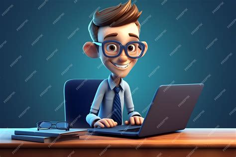 Premium Photo Portrait Of Successful Programmer Game Developer Or