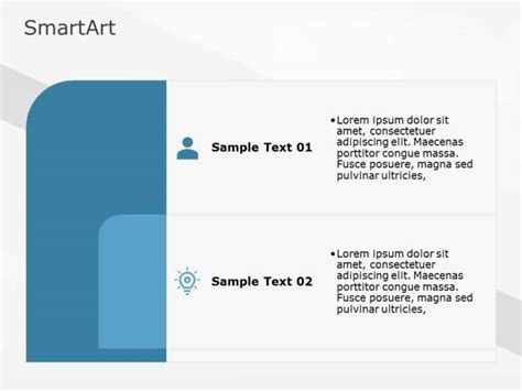 SmartArt List Segment Steps
