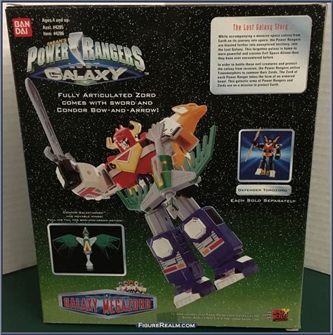 Galaxy Megazord Power Rangers Lost Galaxy Zords Bandai Action Figure