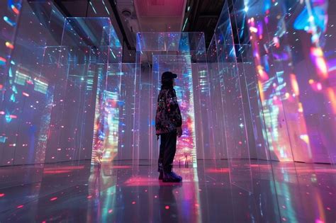 Premium Photo Interactive Installations Ar Generative Ai