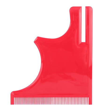 Shaping Tool Kit 4 Pcs Beard Styling Cutting Hairline Grooming Red