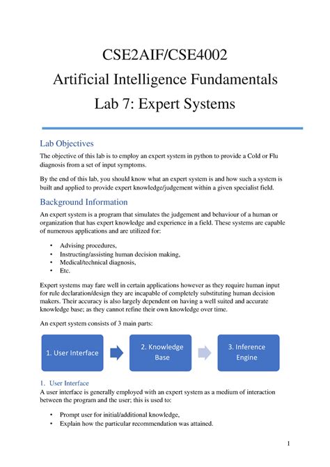 Lab 7 Reading Cse2aifcse Artificial Intelligence Fundamentals Lab 7