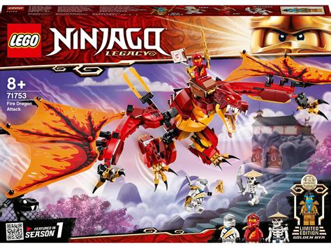Lego Ninjago Legacy Atak Smoka Ognia Lego Sklep Empik Com