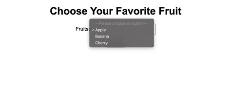 Html Select Default Simple Steps To Set Default Values