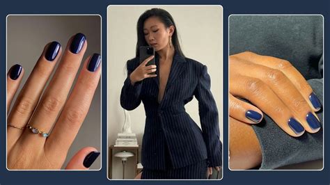9 Best Navy Nail Polishes Loved By Editors And Manicurists Who What Wear