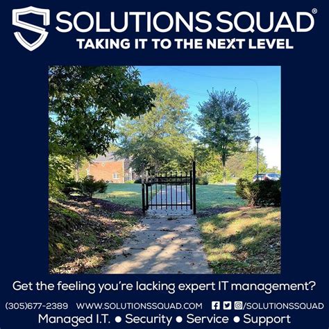 Solutions Squad 🛡️ Managed It And Cybersecurity On Linkedin T Expertlymanagedit Managedit