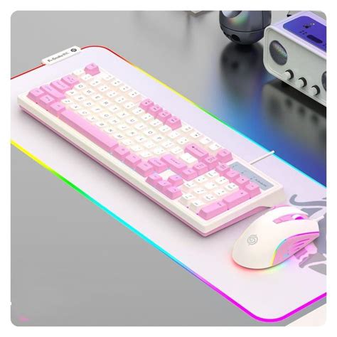 Guiheng Gaming Keyboard And Mouse Combo 104 Keys Light Up Computer