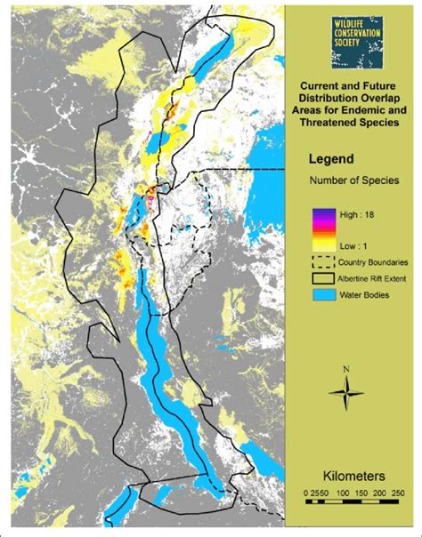Species Density In Overlap Areas For Threatened And Endemic Plants