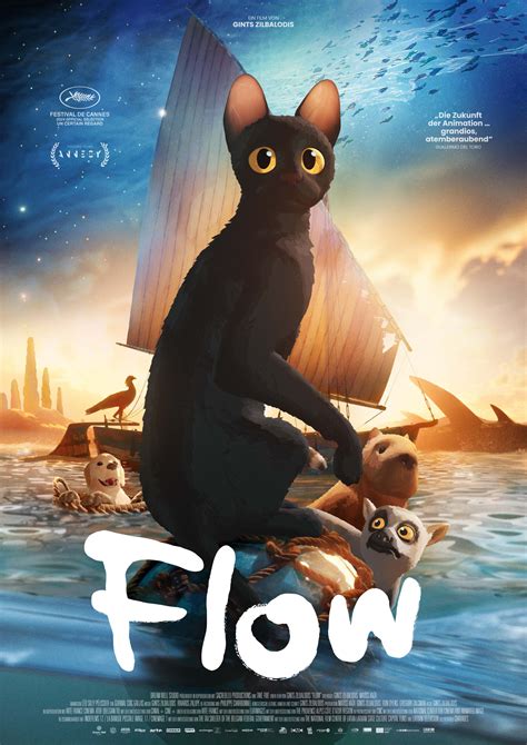 Die Arche Des Überlebens Gints Zilbalodis‘ Animationsfilm „flow“ Comic De