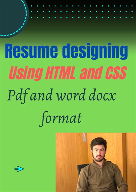 Create Resume Using Html And Css By Tariqaziz975 Fiverr