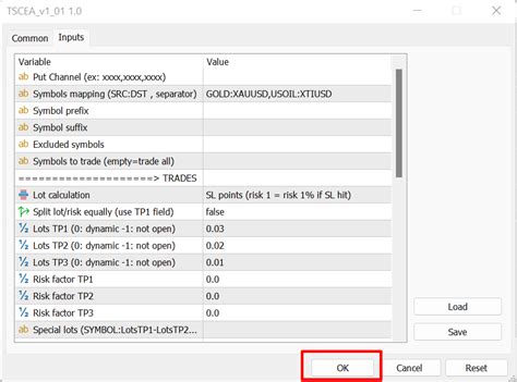 Can I Set Multiple Lot Sizes For Multiple TP In TSC Yes You Can
