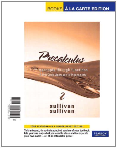 9780321644947 Precalculus Concepts Through Functions A Unit Circle Approach To Trigonometry