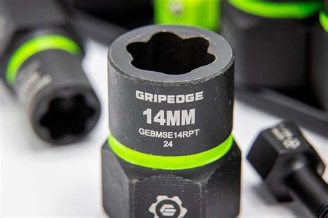 Efficient Metric Rpt Socket Extractor Set 4 19mm No Skips