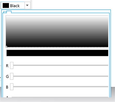 ColorPicker Perform Not As Expected Issue Xceedsoftware Wpftoolkit GitHub