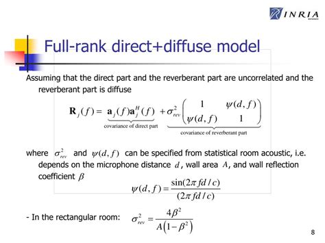 Ppt Spatial Covariance Models For Under Determined Reverberant Audio