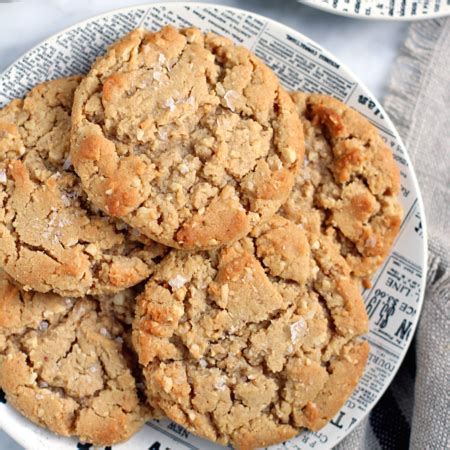 Honey Roasted Peanut Butter Cookies Two Of A Kind