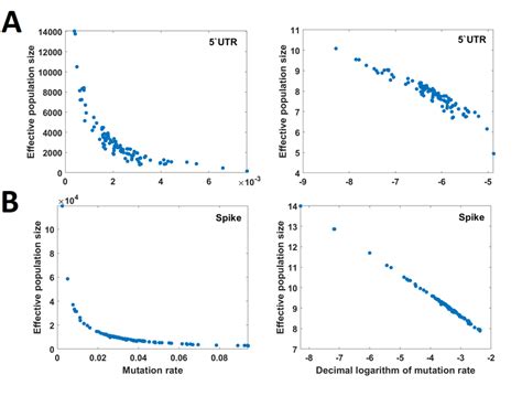 Figure S8 Relationship Between Effective Population Size And Mutation