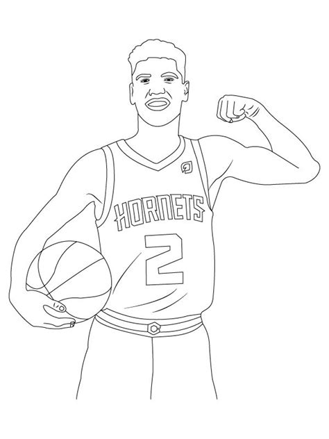Charlotte Hornets Coloring Pages 2025