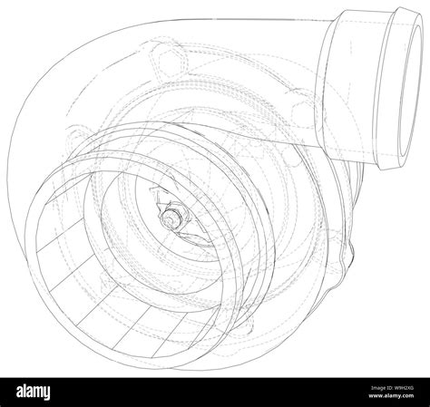 Turbocharger Drawing