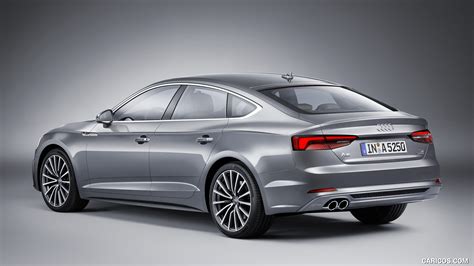 Audi A5 Sportback 2017my Color Daytona Grey Rear Three Quarter