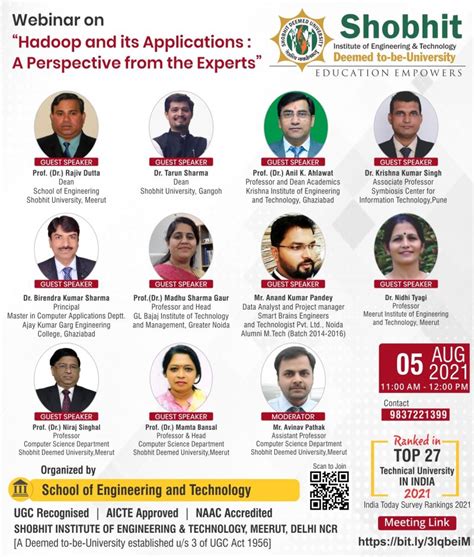 Dr Mamta Bansal On Linkedin Hadoop Webinar