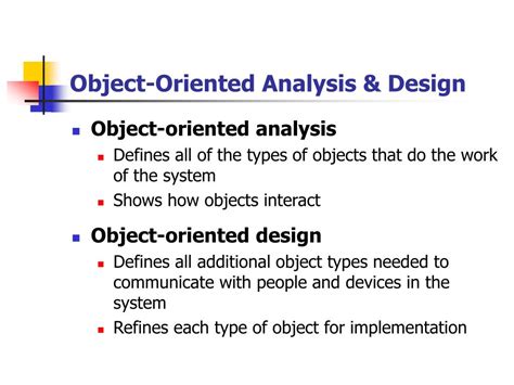 Diagrams In Object Oriented Design And Analysis Object Orien