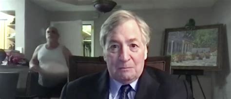 Newsmax Abruptly Cuts Away From Guest When Man In Underwear Crashes