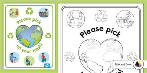 Pick Up Your Trash Poster