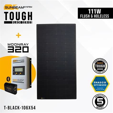 Sunbeamsystem Tough 78w Flush Solpanel Teknikhamstern
