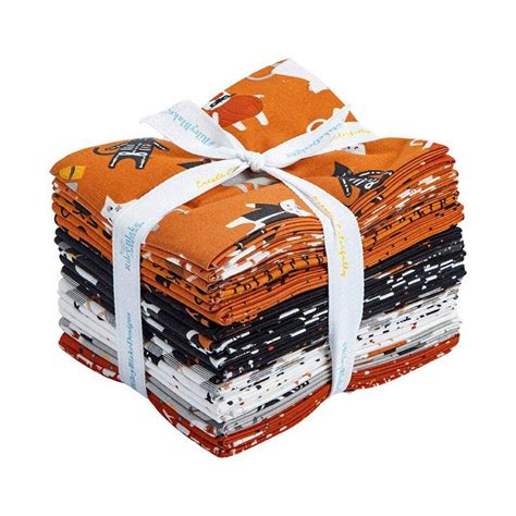 Hey Bootiful Fat Quarter Bundle Halloween Fabric Etsy