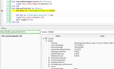 FloatingActionMenu In Each Panel Sender Not Working B4X Programming Forum