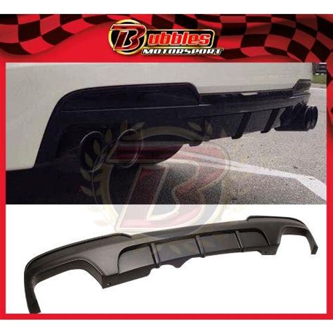 Bmw F10 M Tek Performance Style Rear Diffuser Quad Outlet Shopee Malaysia