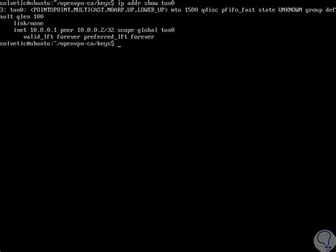 Cómo Instalar Y Configurar Servidor Openvpn En Ubuntu Linux Solvetic
