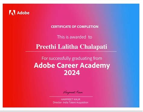 chalapati preethi lalitha on linkedin adobe womenintech grateful