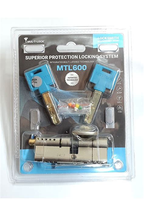 Mul-T-Lock Multlock Mtl600 Interactive Yüksek Güvenli Tuzaklı Mandallı ...