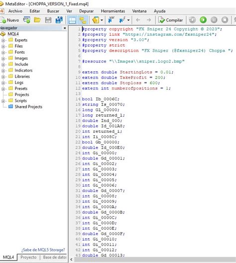 CHOPPA EA VERSION SOURCE CODE MQ4 ForexStoreEA Net