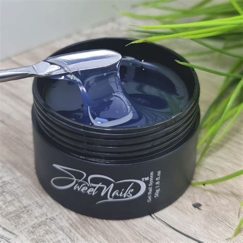 Прозрачно Голубой Гель для Наращивания Ногтей Crystal Blue 30 Г ...