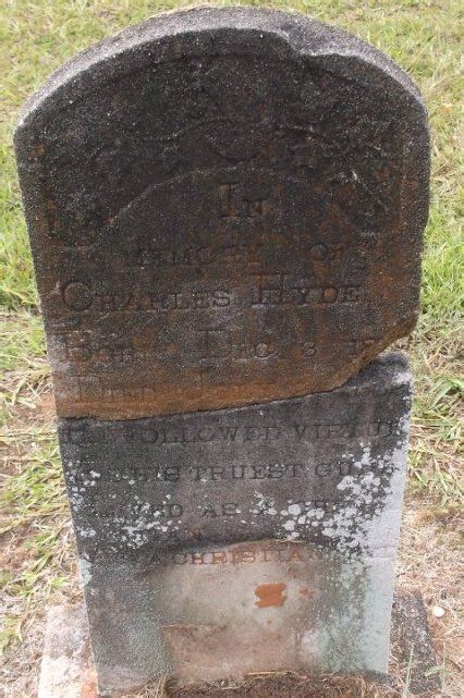 Charles Marion Hyde 1819 1882 Find A Grave Memorial