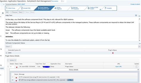 Solved Error ST A PI Has Wrong Software Component Versio SAP Community