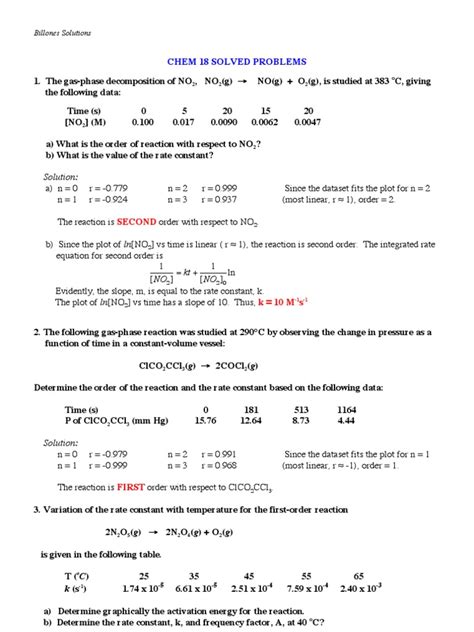 c18 solved problems 1 pdf pdf chemical equilibrium chemical kinetics