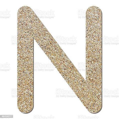 서체가 거친 자갈 애니메이션 알파벳 N 거친에 대한 스톡 사진 및 기타 이미지 거친 건설 산업 고풍스런 Istock