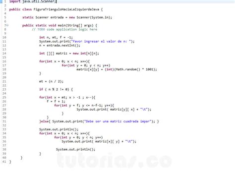 Arrays Java Figura Triangulo Hacia La Izquierda
