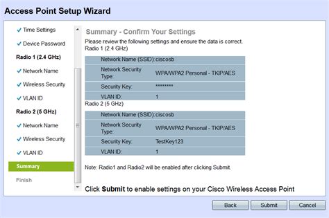 Setup Wizard Configuration On The Wap131 Access Point Cisco