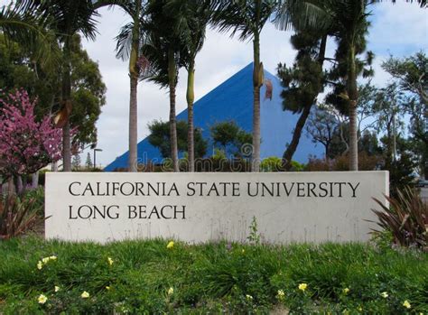 The Blue Pyramid Sports Area At California State University Long Beach