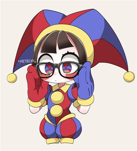 Yawaraka Meteor Pomni The Amazing Digital Circus The Amazing Digital Circus Highres 1girl