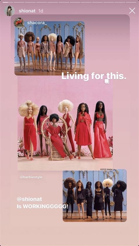Living Black Barbie Doll